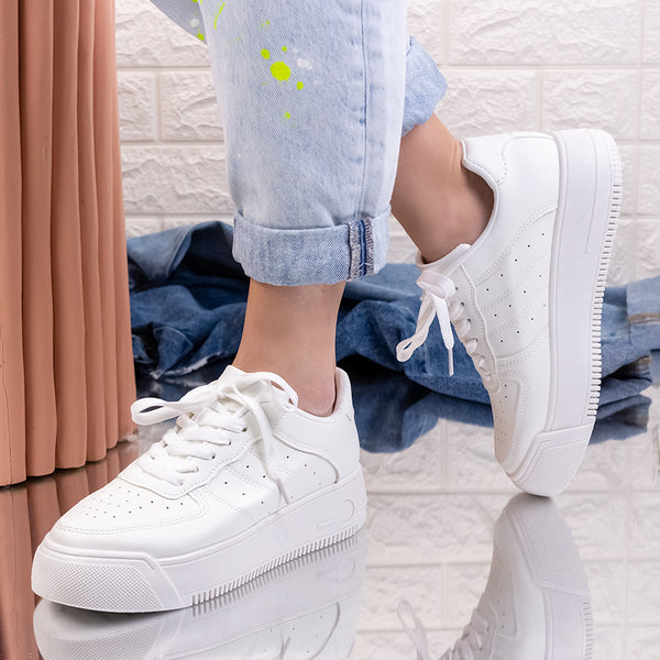 Дамски кецове Alea - White – Boutique Arena